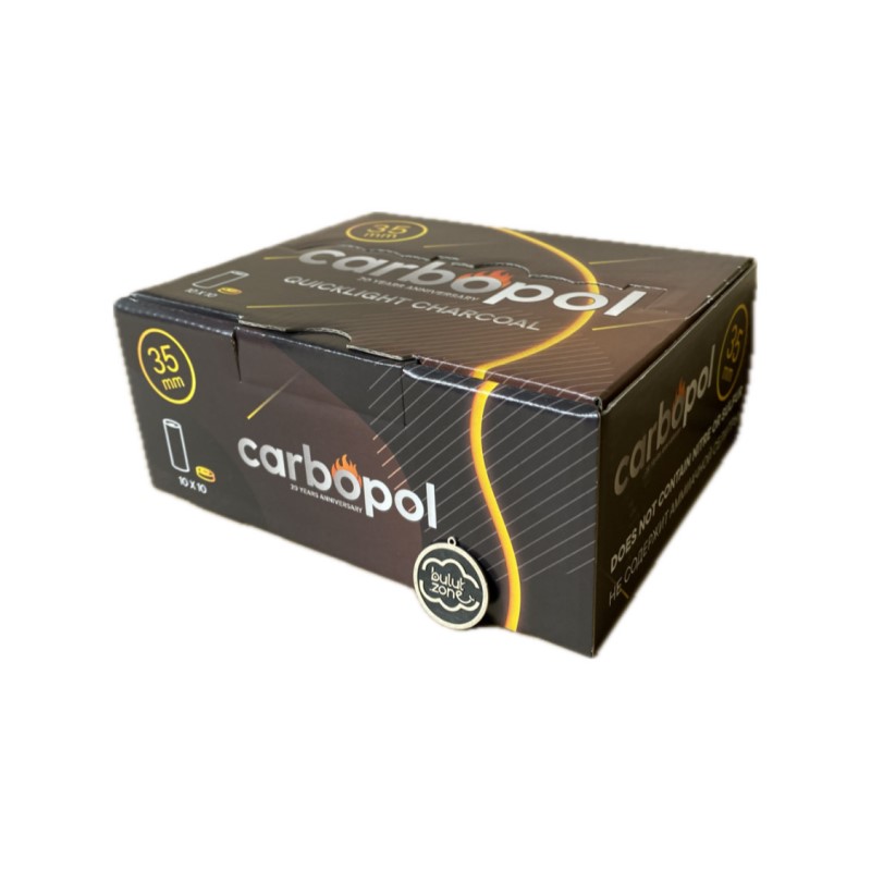 Carbopol 35mm Paczka | Węgiel Samorozpalający do Shishy