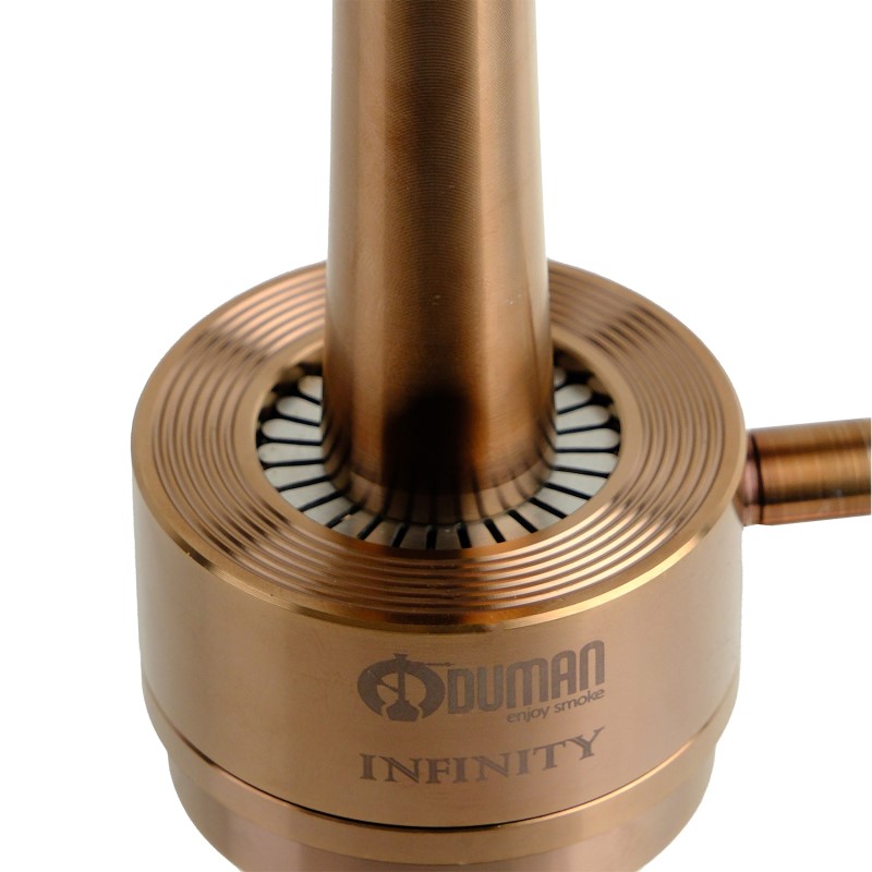 Oduman INFINITY Bronze Clear Hookah | Fajka Wodna Shisha