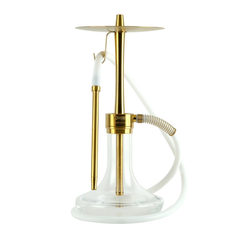 Oduman INFINITY Gold Clear Hookah | Fajka Wodna Shisha