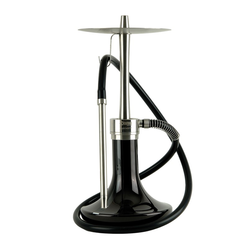 Oduman INFINITY Silver Black Hookah | Fajka Wodna Shisha