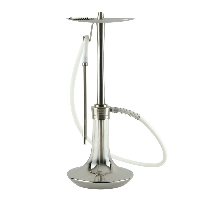 Oduman COSMO Silver Body & Silver Glass Hookah Shisha